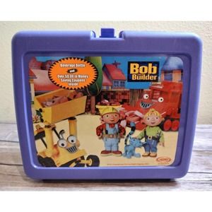 Thermos | Kitchen | Vintage Bob The Builder Plastic Lunch Box With ...